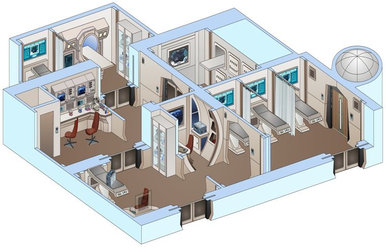 U.S.S. Elysium :: Tour - Medical Bay